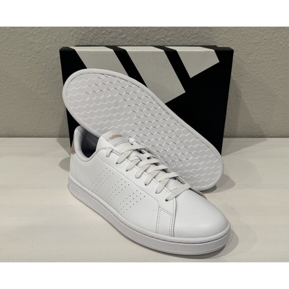 adidas | Shoes | New Adidas Advantage White Wonder Quartz Womens Size ...